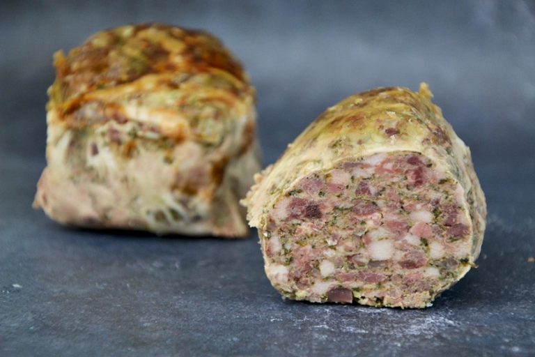 Caillette de porc aux épinards Bobosse